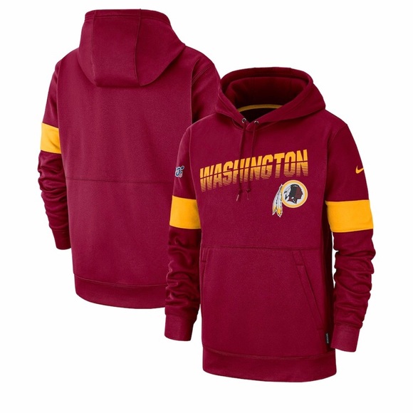 Nike | Shirts | Washington Redskins Nike Performance Hoodie Logo L ...